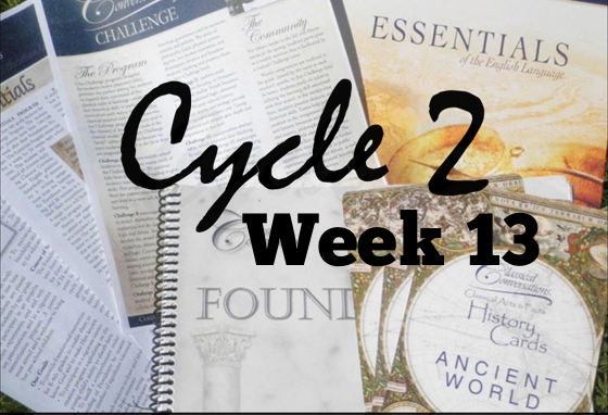 Classical Conversations Cycle 2 Week 13 : Half a Hundred Acre Wood
