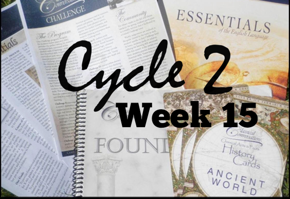 CC Cycle 2 Week 15 : Half a Hundred Acre Wood