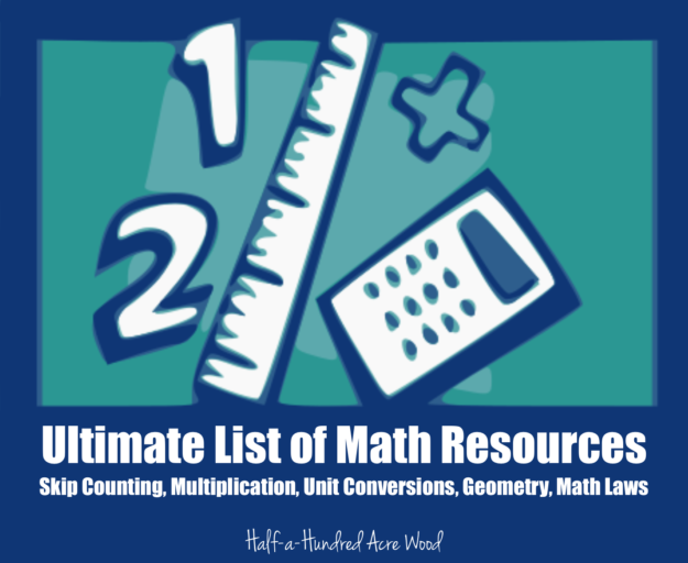 Ultimate List of Math Resources: Operations, Conversions, Laws, and ...