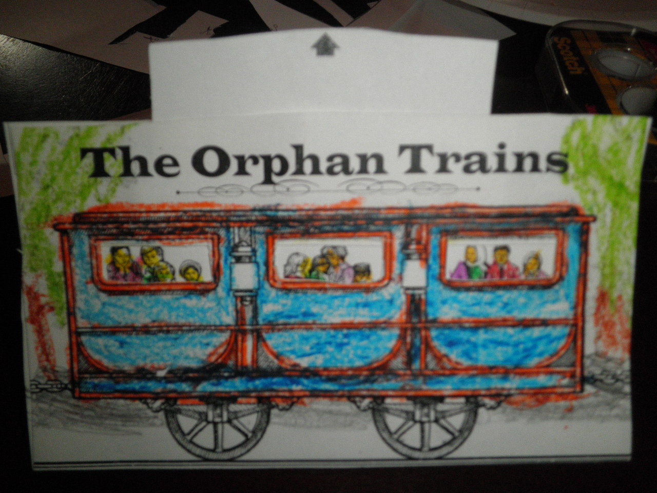 Orphan Trains, Elements, and Building Big : Half a Hundred Acre Wood