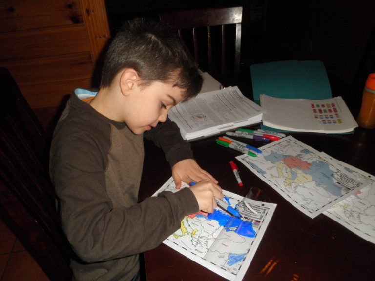 Studying World War II: Maps, Timelines, Projects : Half a Hundred Acre Wood