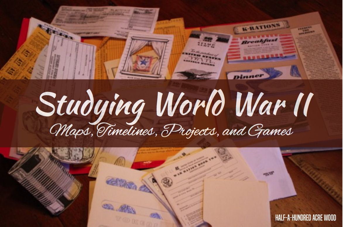 Studying World War II: Maps, Timelines, Projects : Half a Hundred Acre Wood