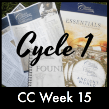 Classical Conversations Cycle 1 Week 15 Resources : Half a Hundred Acre ...
