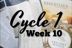 Classical Conversations Cycle 1 Week 10 Resources : Half a Hundred Acre ...