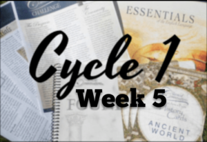 Classical Conversations Cycle 1 Week 5 Resources : Half a Hundred Acre Wood