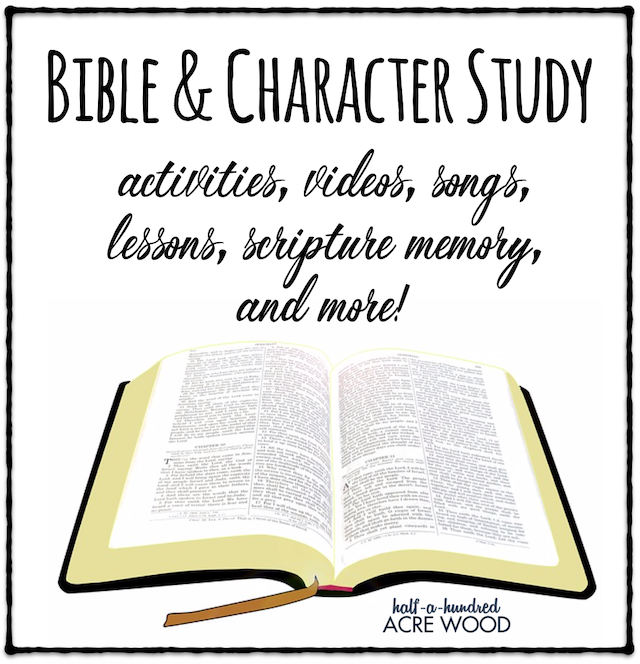 Free Bible & Character Study Resources : Half a Hundred Acre Wood