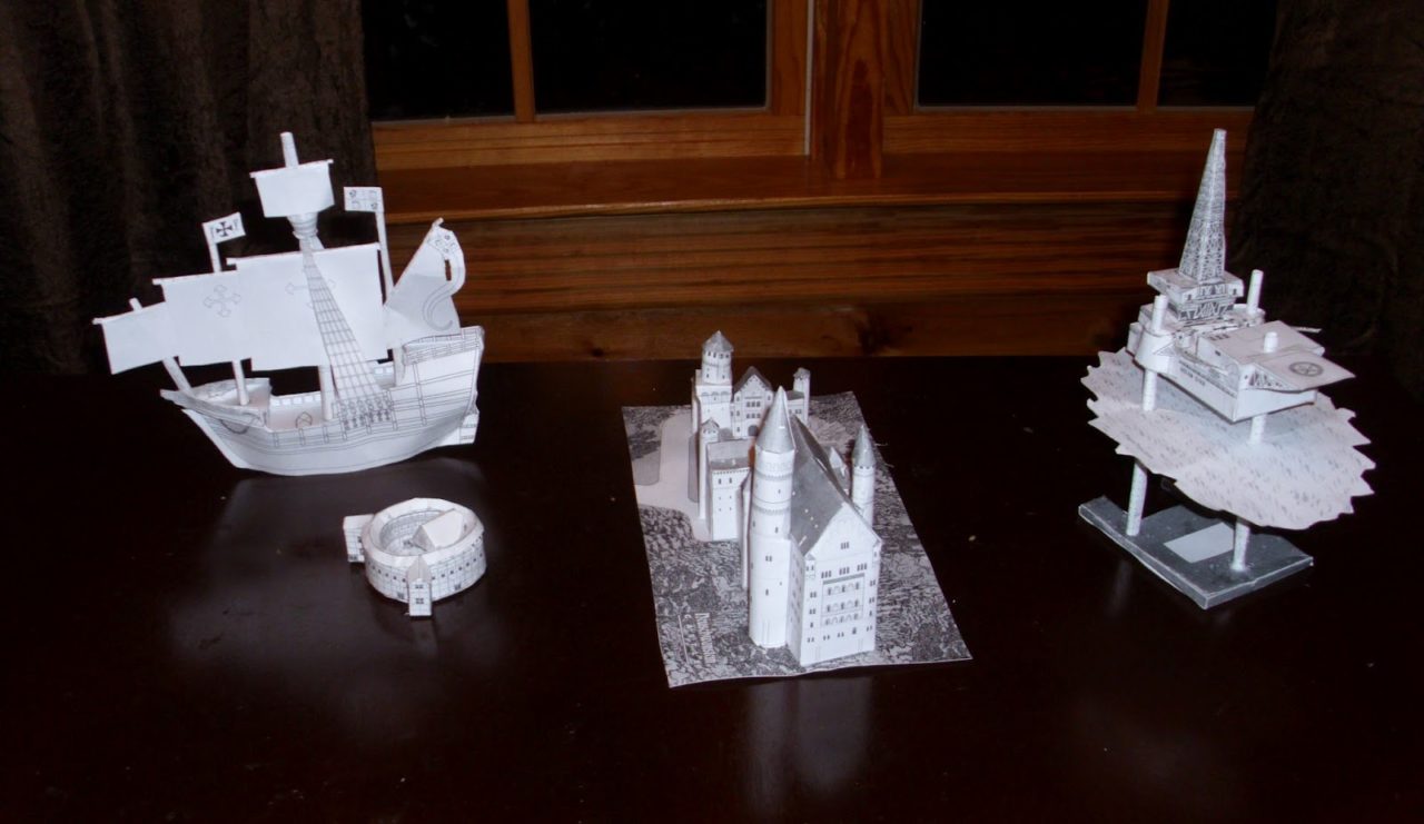 Paper Models : Half a Hundred Acre Wood