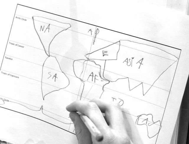 Continental Blob Maps : Half a Hundred Acre Wood