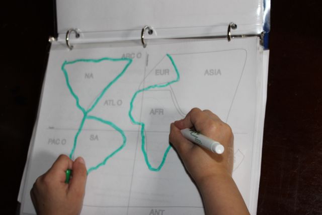 Continental Blob Maps : Half a Hundred Acre Wood