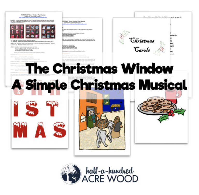 The Christmas Window, a Christmas Musical : Half a Hundred Acre Wood
