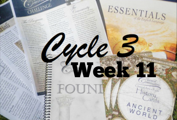 Classical Conversations Cycle 3 Week 11 : Half a Hundred Acre Wood