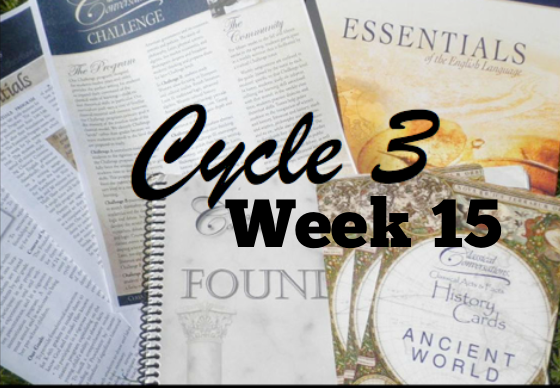 Classical Conversations Cycle 3 Week 15 : Half a Hundred Acre Wood