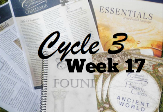 Classical Conversations Cycle 3 Week 17 : Half a Hundred Acre Wood