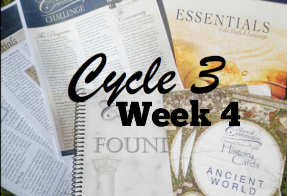 Classical Conversations Cycle 3 Week 4 : Half a Hundred Acre Wood