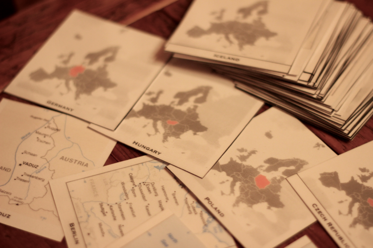 European Countries & Capitals Flashcards : Half a Hundred Acre Wood