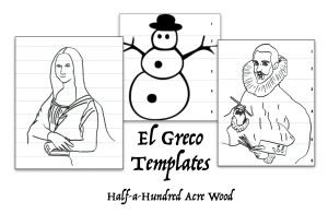El Greco Art Project: Stretch-a-Snowman : Half a Hundred Acre Wood