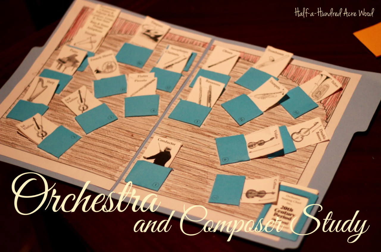 Classical Music: Orchestra & Composer Study : Half a Hundred Acre Wood