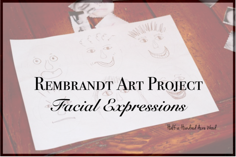 Rembrandt Art Project: Facial Expressions : Half a Hundred Acre Wood