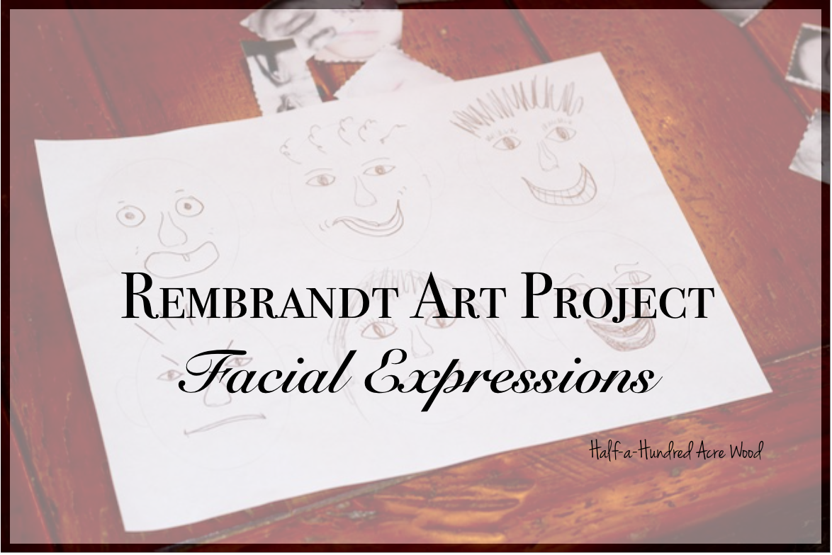Rembrandt Art Project: Facial Expressions : Half a Hundred Acre Wood