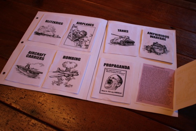 Studying World War II: Maps, Timelines, Projects : Half a Hundred Acre Wood