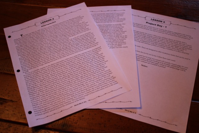 Studying World War II: Maps, Timelines, Projects : Half a Hundred Acre Wood