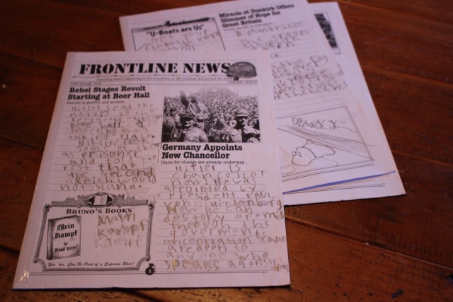 Studying World War II: Maps, Timelines, Projects : Half a Hundred Acre Wood