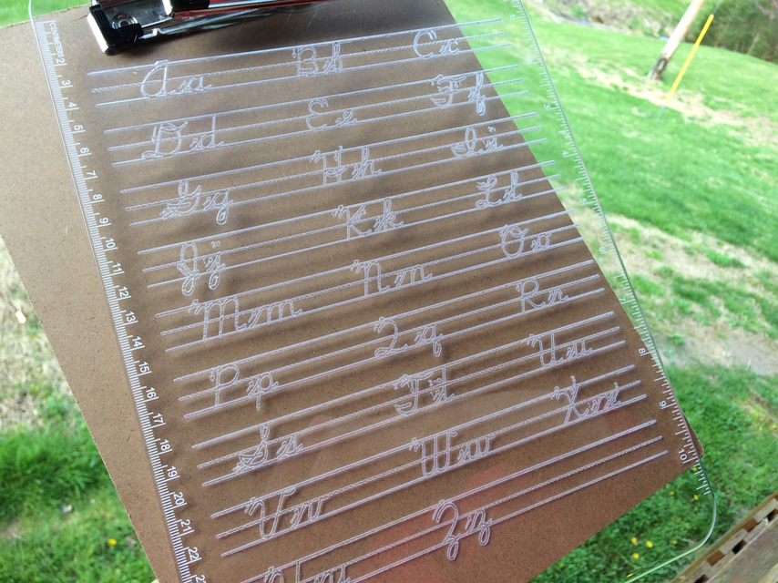 Introduction to Cursive Program: The Roller Coaster Writer : Half a ...