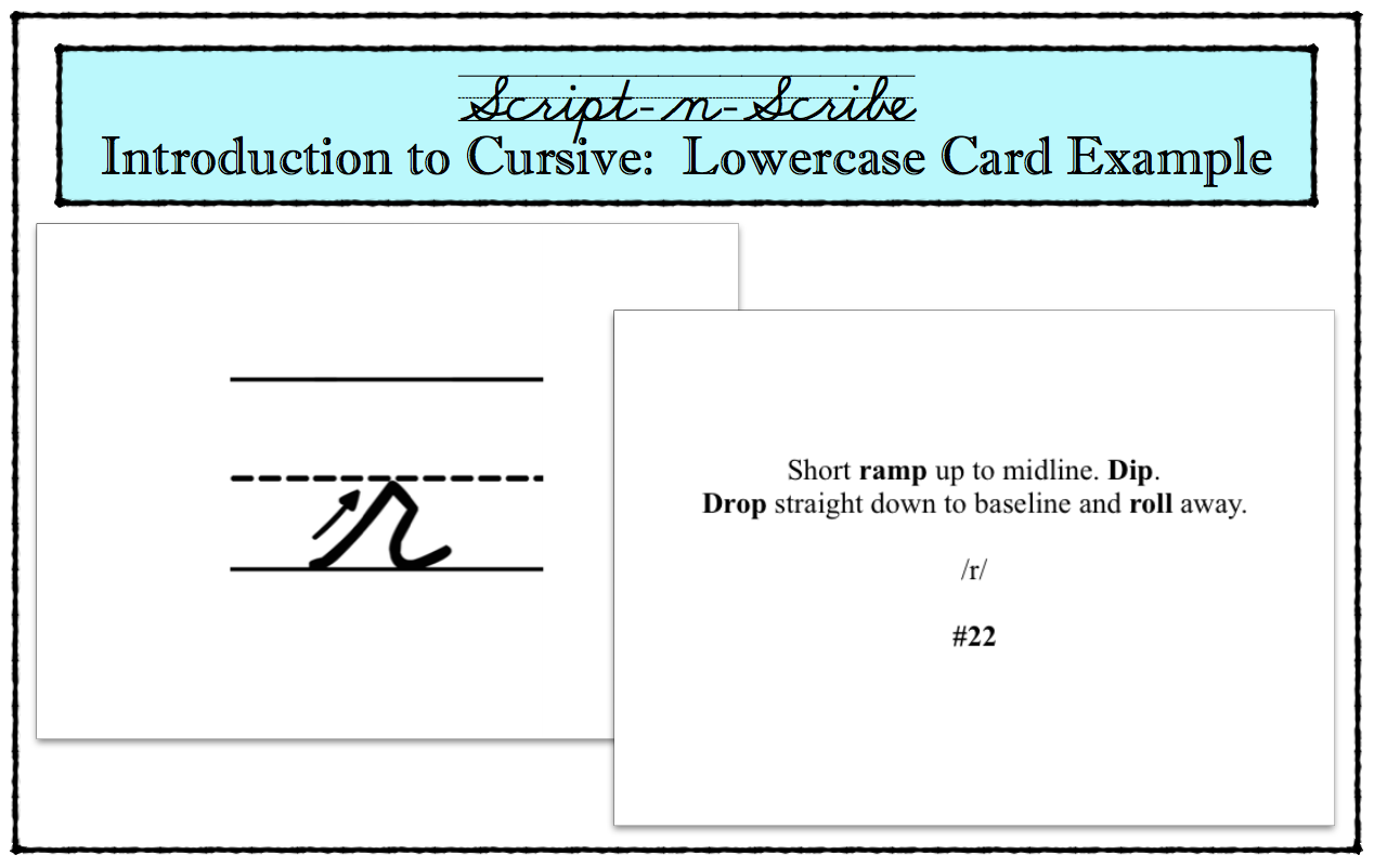 Introduction to Cursive Program: The Roller Coaster Writer : Half a ...