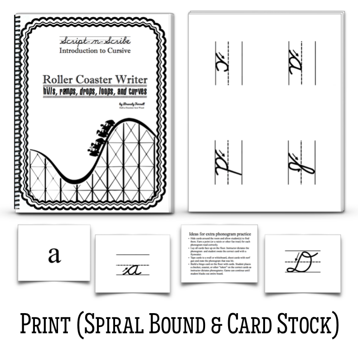 Roller Coaster Writer: Cursive for Beginners : Half a Hundred Acre Wood
