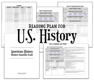 American History CC Cycle 3 Reading Plans : Half a Hundred Acre Wood