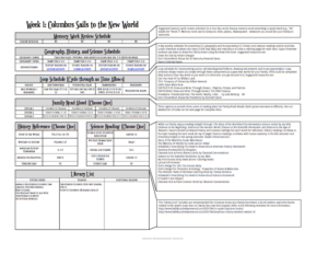American History CC Cycle 3 Reading Plans : Half a Hundred Acre Wood