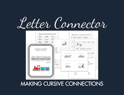 The Script-n-Scribe Letter Connector! : Half a Hundred Acre Wood