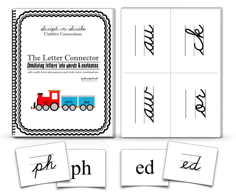 Script-n-Scribe Cursive Program by Half-a-Hundred Acre Wood : Half a Hundred Acre Wood