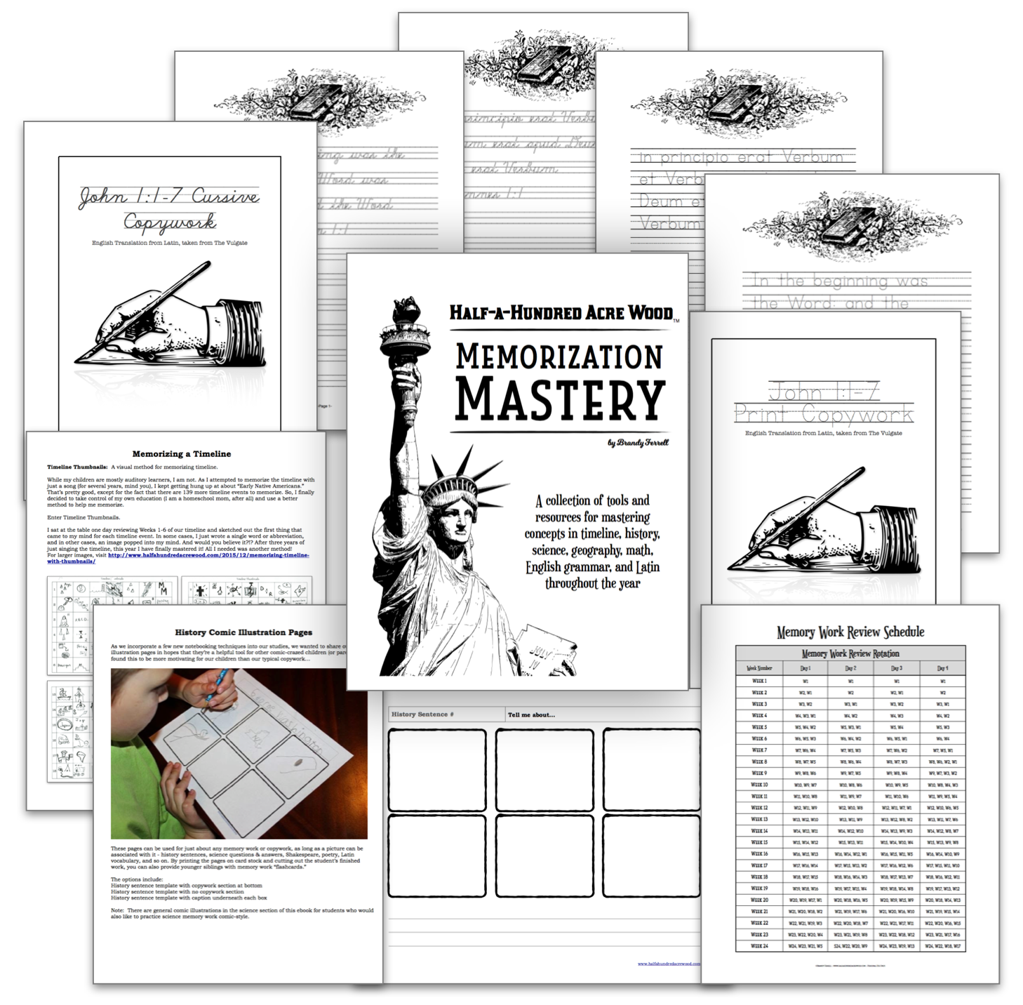 Memorization Mastery by Half-a-Hundred Acre Wood : Half a Hundred Acre Wood