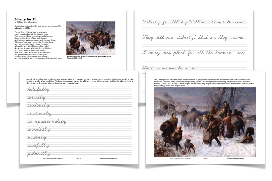 Script-n-Scribe Americana: American Art and Poetry Study through ...