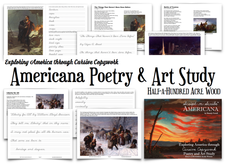 Script-n-Scribe Cursive Program by Half-a-Hundred Acre Wood : Half a ...