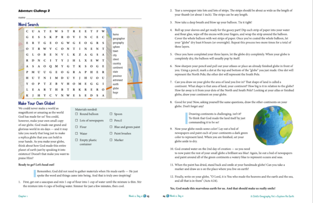 Relating Earth Science to God's World: A Child's Geography : Half a ...