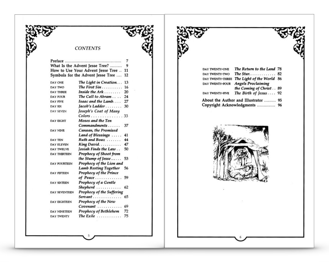 Advent Jesse Tree Devotions and Ornaments : Half a Hundred Acre Wood