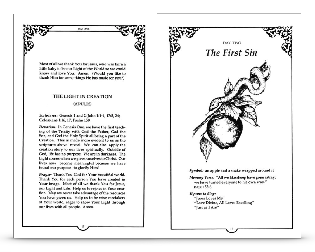 Advent Jesse Tree Devotions and Ornaments : Half a Hundred Acre Wood