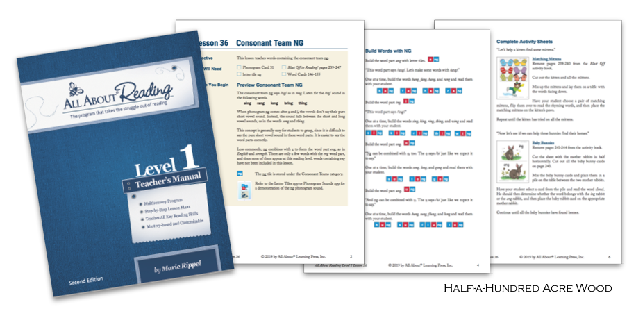 The Reading Program that Works : Half a Hundred Acre Wood