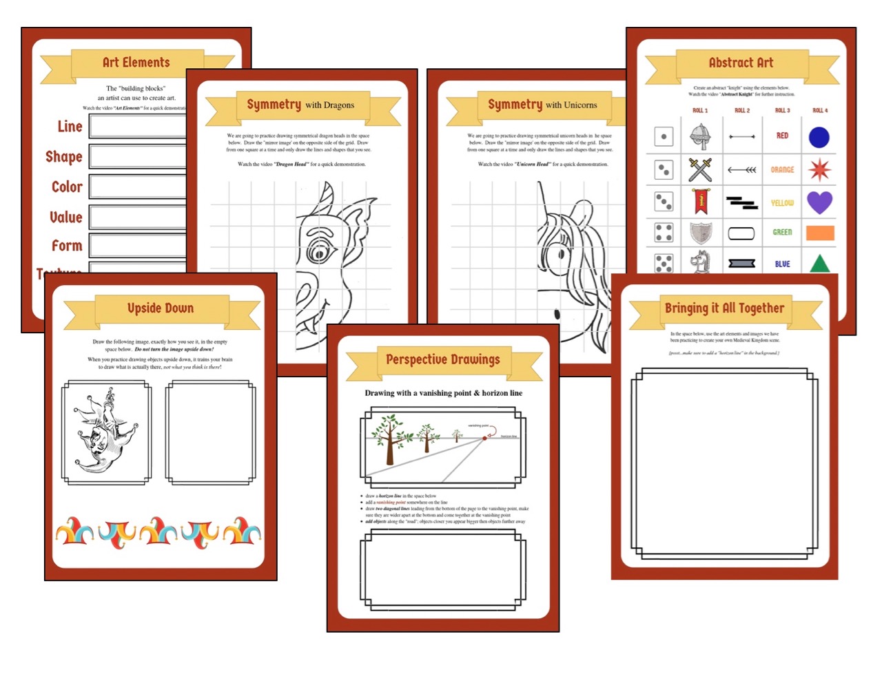 Basic Drawing Skills: Six Weeks of Lesson Ideas : Half a Hundred Acre Wood