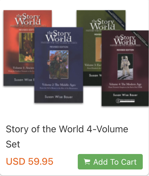 Story of the World Timeline Notebook : Half a Hundred Acre Wood