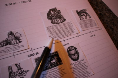 Story of the World Timeline Notebook : Half a Hundred Acre Wood