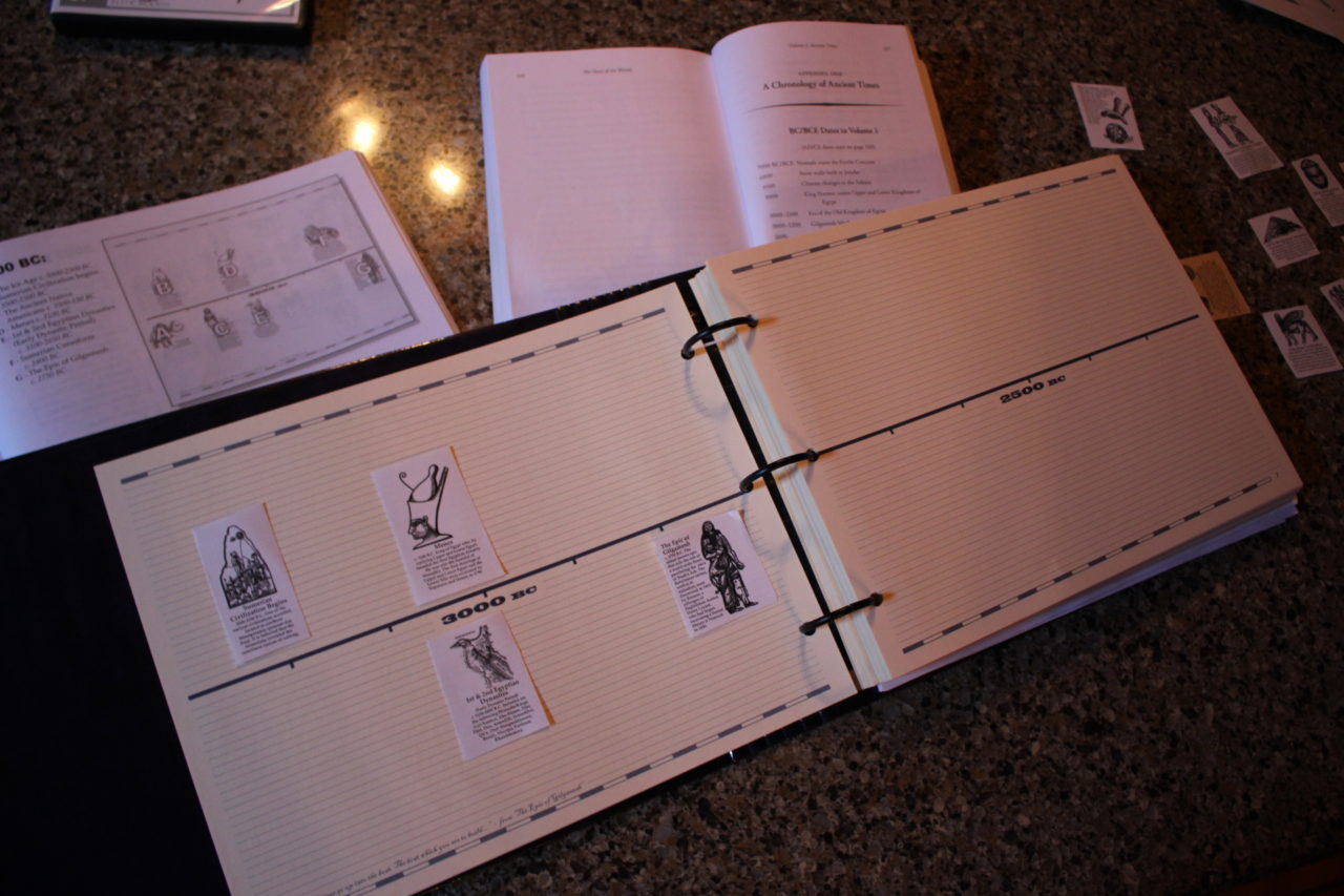 Story of the World Timeline Notebook : Half a Hundred Acre Wood