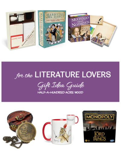 Gifts Ideas for Literature Lovers : Half a Hundred Acre Wood
