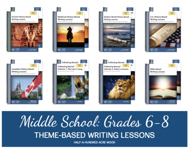 Theme-Based Writing Lessons : Half a Hundred Acre Wood