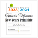New Years Printable: Goals & Reflections : Half a Hundred Acre Wood