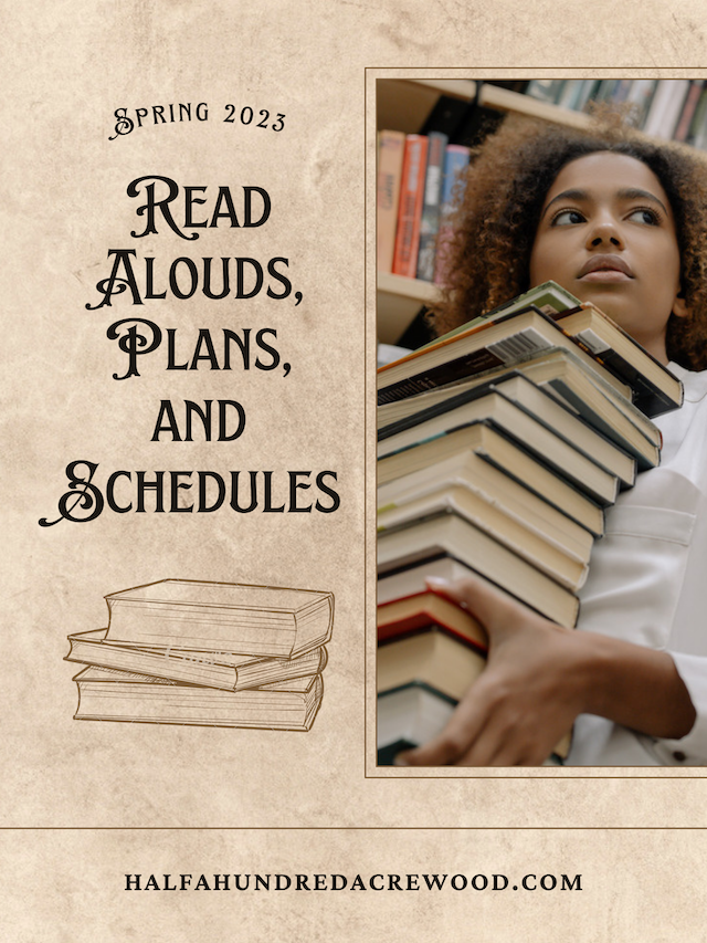 Spring Semester Read Alouds, Plans, & Schedules : Half a Hundred Acre Wood