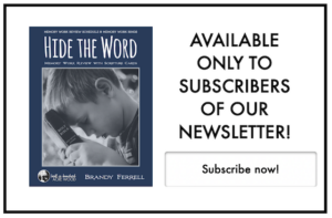 Hide the Word Scripture Memory Work System : Half a Hundred Acre Wood