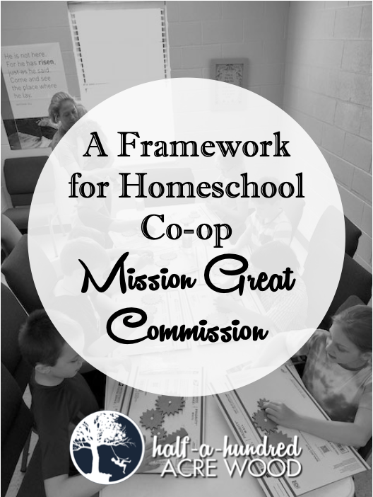 Framework for a homeschool co-op : Half a Hundred Acre Wood